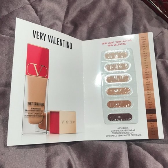 Valentino | Makeup | Very Valentino Sunscreen Foundation Sample | Poshmark